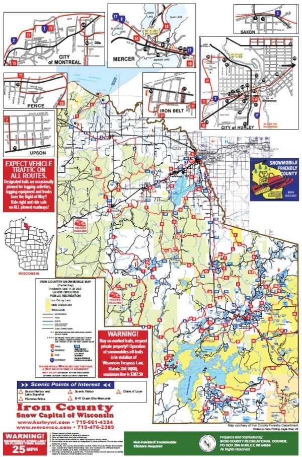 Snowmobiling – Hurley Wisconsin